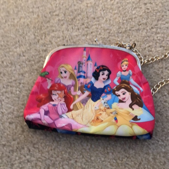 Disney | Bags | Walt Disney Princess Purse Cosmetic Bag Wdetachable ...
